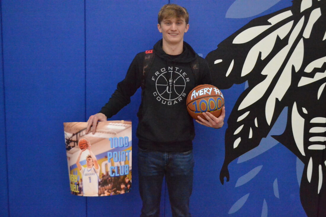 Avery Powell reaches milestone in Frontier’s district semifinal loss ...